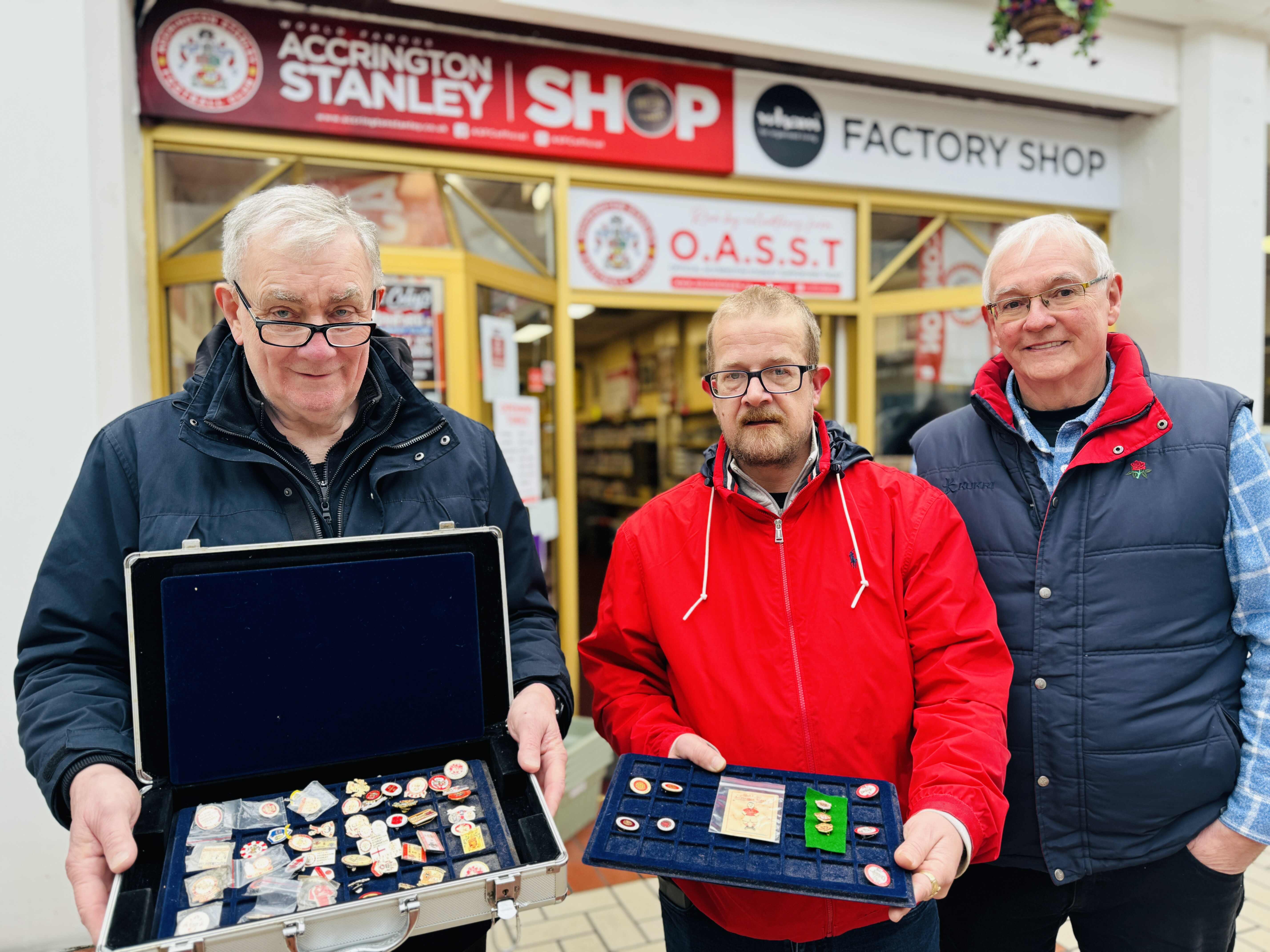Accrington Stanley Supporters' Trust Acquire Historic Badge Collection ...