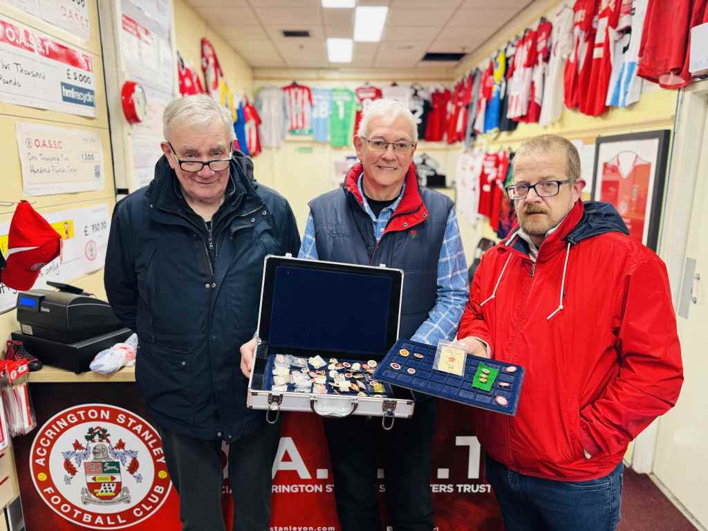 Accrington Stanley Supporters' Trust Acquire Historic Badge Collection ...